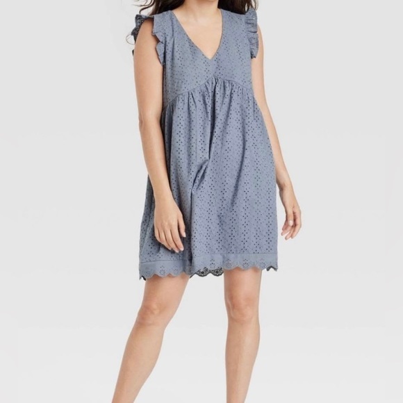 Knox Rose | Dresses | Target Knox Rose Blue Dress | Poshmark